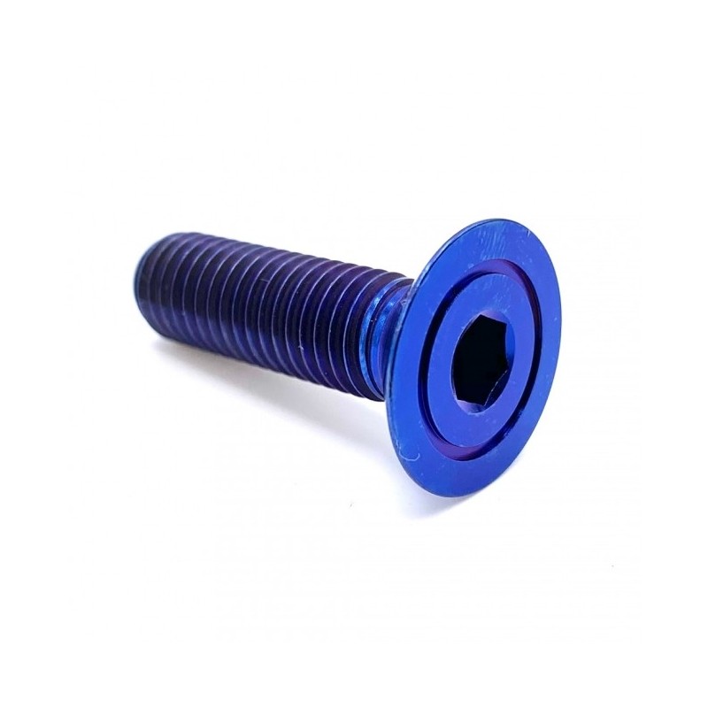 Buy Titanium Countersunk Head Bolt M6 x (1.00mm) x 40mm - DIN 7991 T640CS